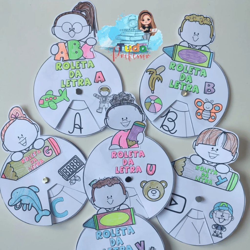 Roleta Alfabeto - Loja - Tudo Para o Professor