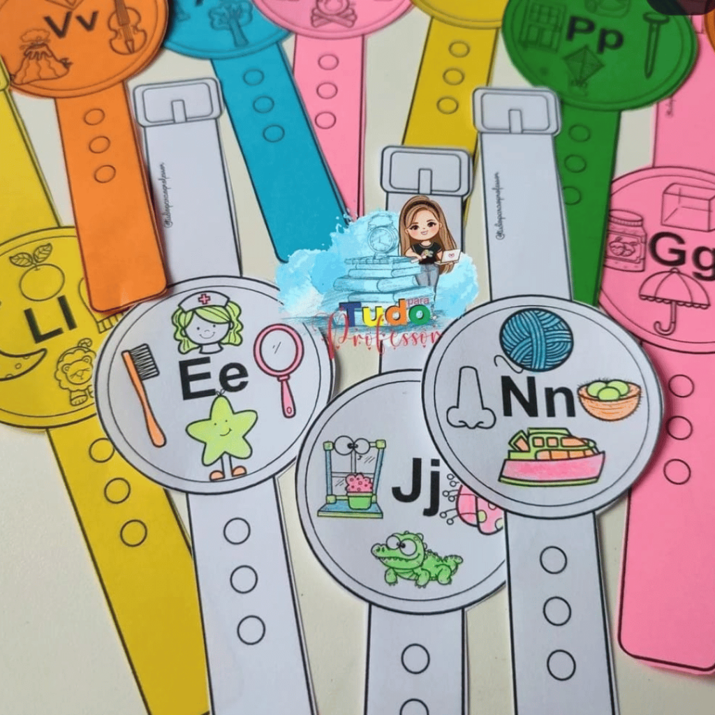 Relógio Alfabeto - Loja - Tudo Para o Professor