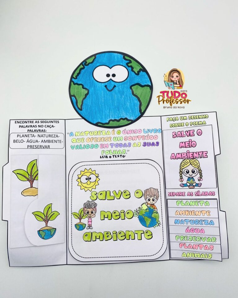 Lapbook Meio Ambiente - Loja - Tudo Para o Professor