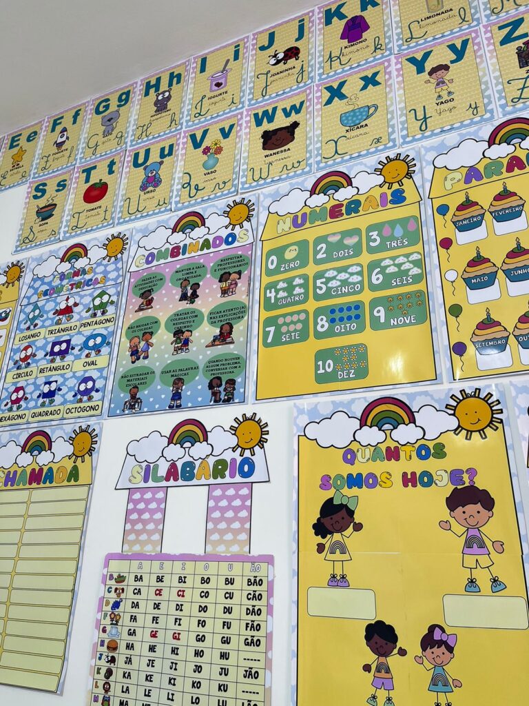 Kit Sala de Aula Arco-íris - Loja - Tudo Para o Professor