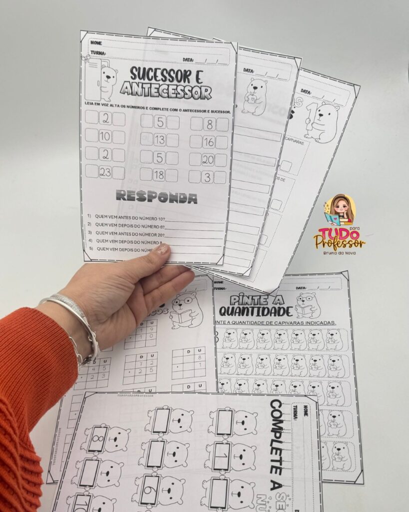 Sequência de Atividades Capivara - Loja - Tudo Para o Professor